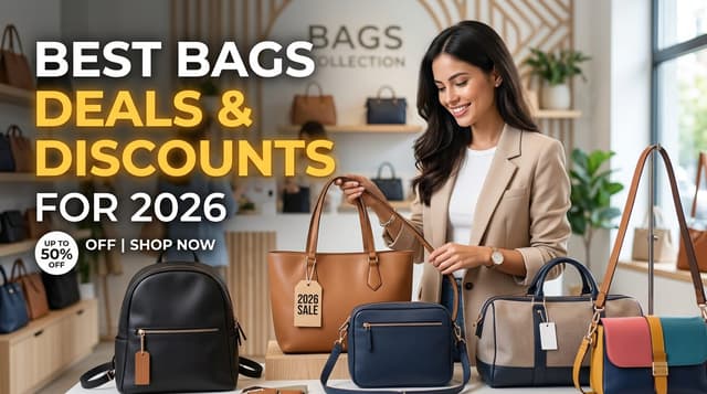 Best Bags Deals and Discounts for 2026 | Coupon Dazzle