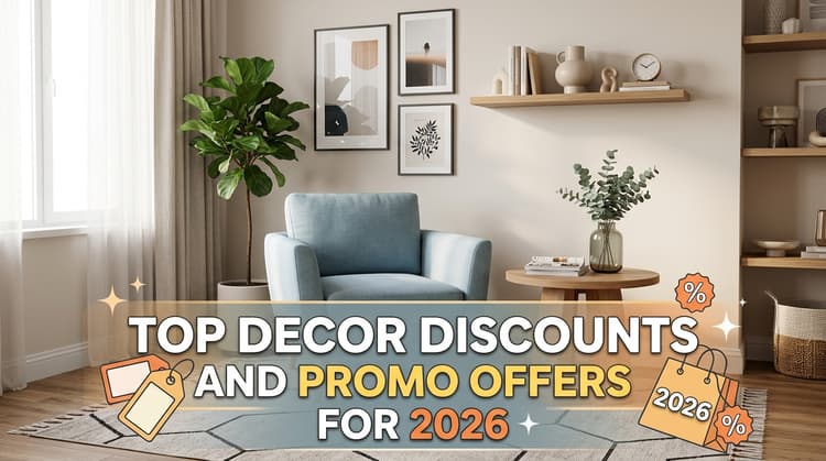 Top Decor Discounts and Promo Offers for 2026 | Coupon Dazzle
